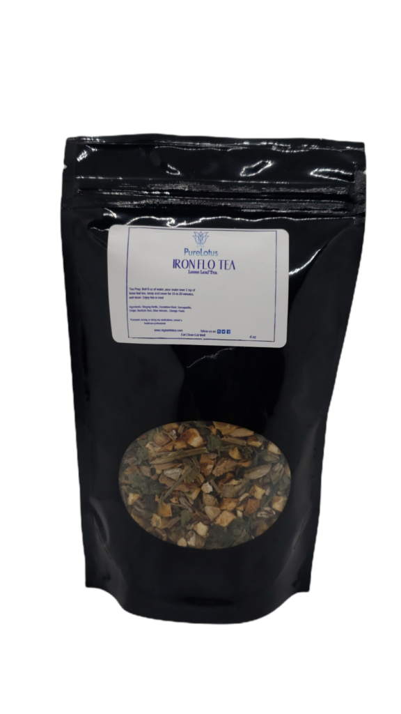 Iron Flo Tea, 5 oz – Pure Lotus