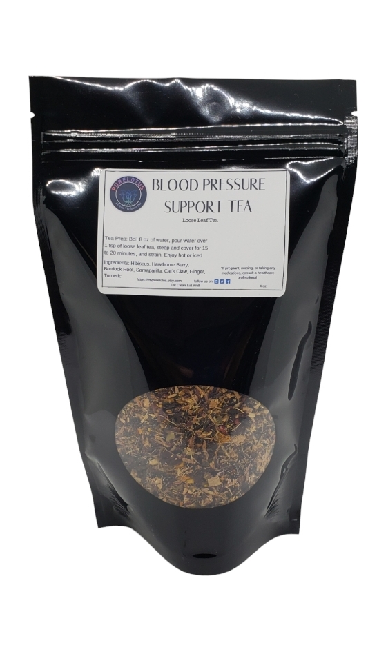 Blood Pressure Support Tea, 5 oz – Pure Lotus